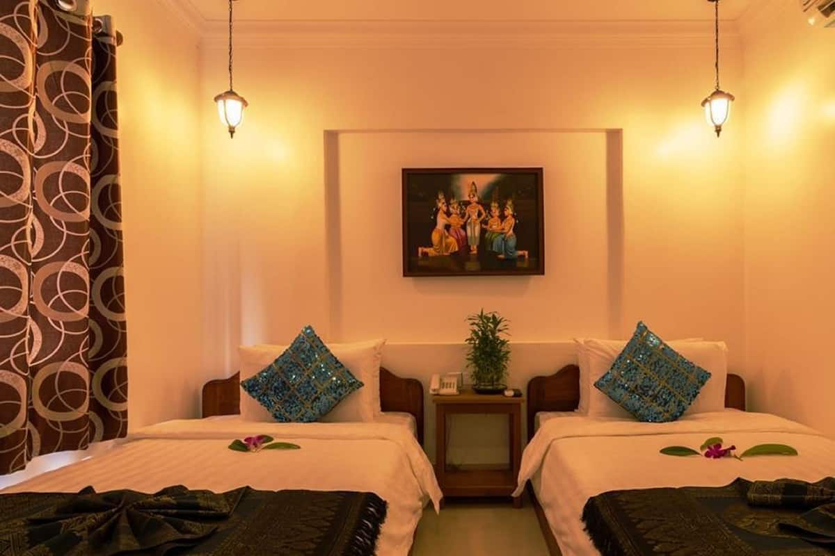 Quarto duplo superior | Roupas de cama premium, frigobar, cofres nos quartos, escrivaninha