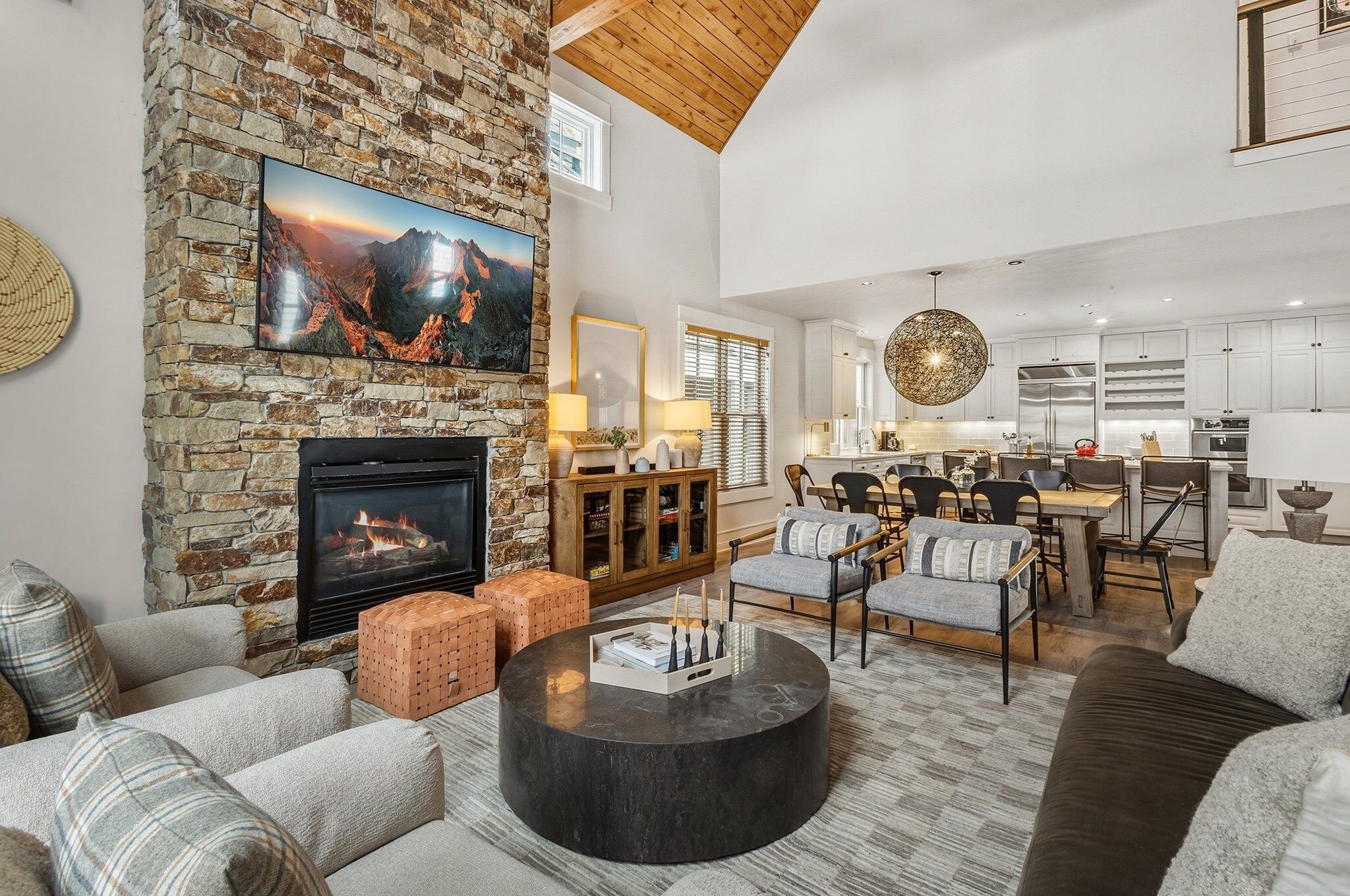 Casa, 4 quartos | Área de estar