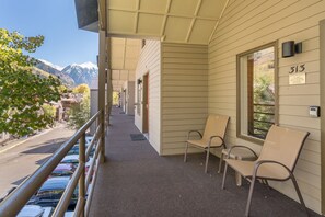 Apartamento em Condomínio Fechado, 1 quarto | Terrenos do alojamento