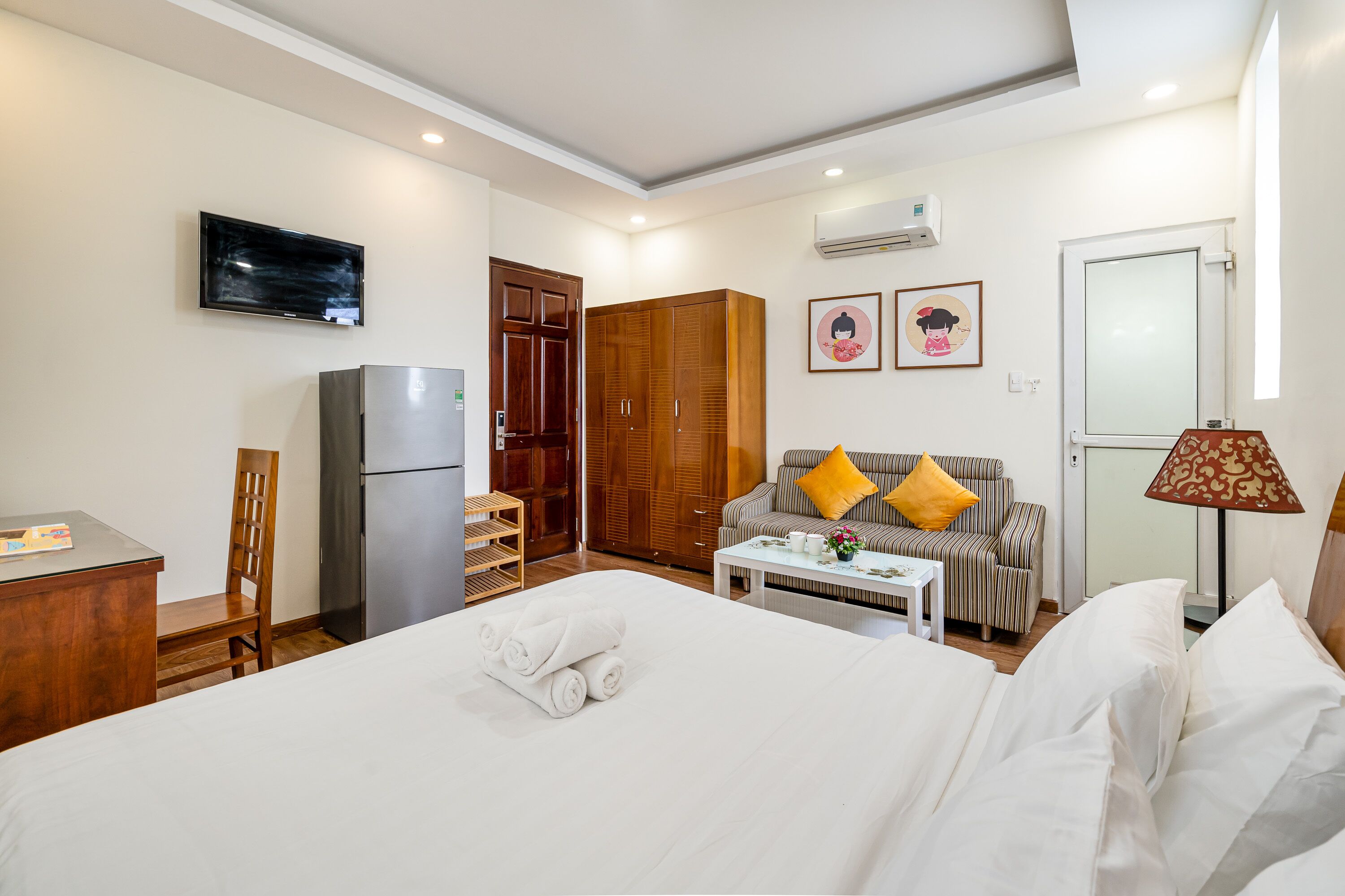 Suite Deluxe | 1 quarto, roupa de alta qualidade, secretária 