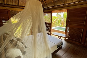 Villa Deluxe | 1 quarto, cofre no quarto, Wi-fi grátis, roupa de cama fornecida 