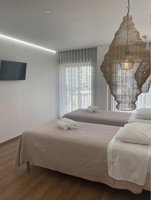 Quarto Duplo ou Twin Deluxe | Com decoração personalizada, quartos insonorizados 