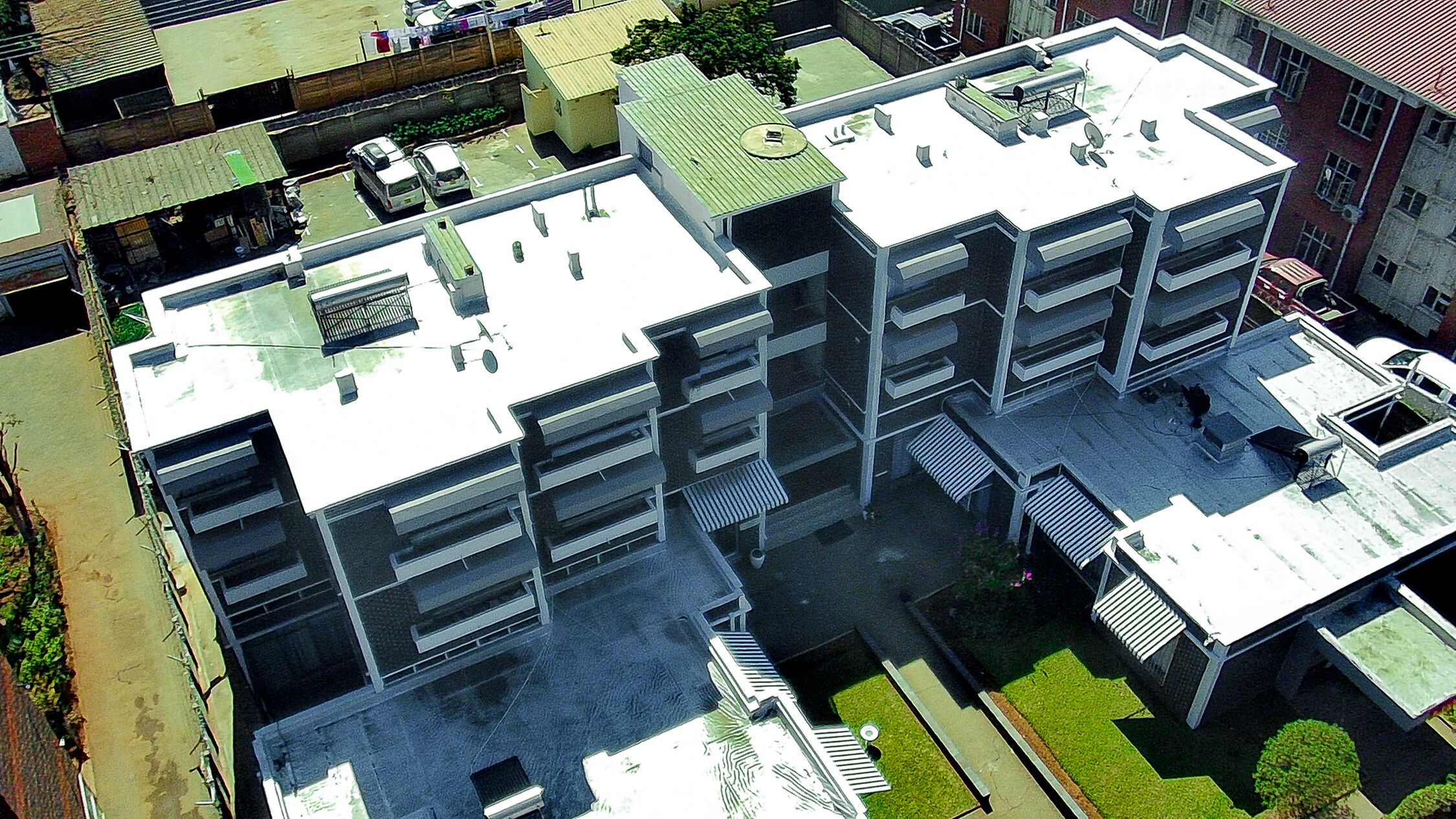 Fachada da propriedade