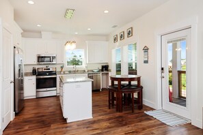 Casa, várias camas (The Starfish) | Cozinha privada