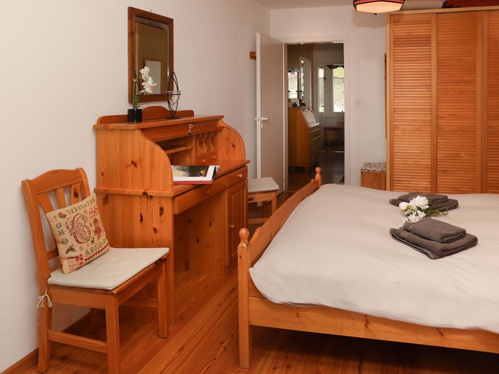 Nice Apartment For 4 People With Wifi, Tv, Balcony, Panoramic View And Parking - Crans-Montana