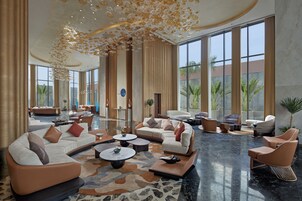 Sala de estar do lobby