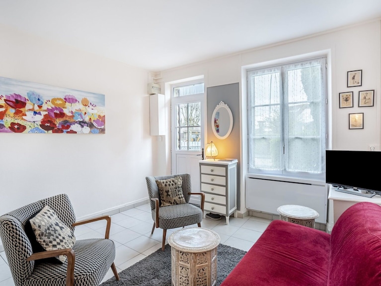 Magnifique Maison De Vacances Pour 4 Personnes Avec Wifi, Tv Et Terrasse - Houlgate