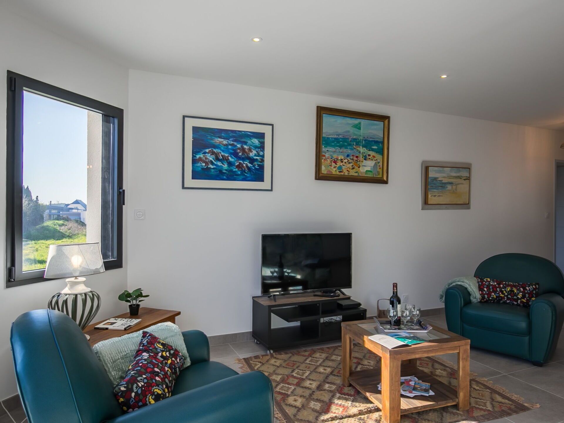 Magnifique Maison De Vacances Privée Pour 4 Personnes Avec Wifi, Tv, Terrasse Et Animaux Admis - Beg Meil