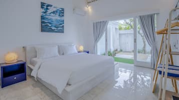 Villa Deluxe | 3 quartos, roupa de alta qualidade, cofre no quarto