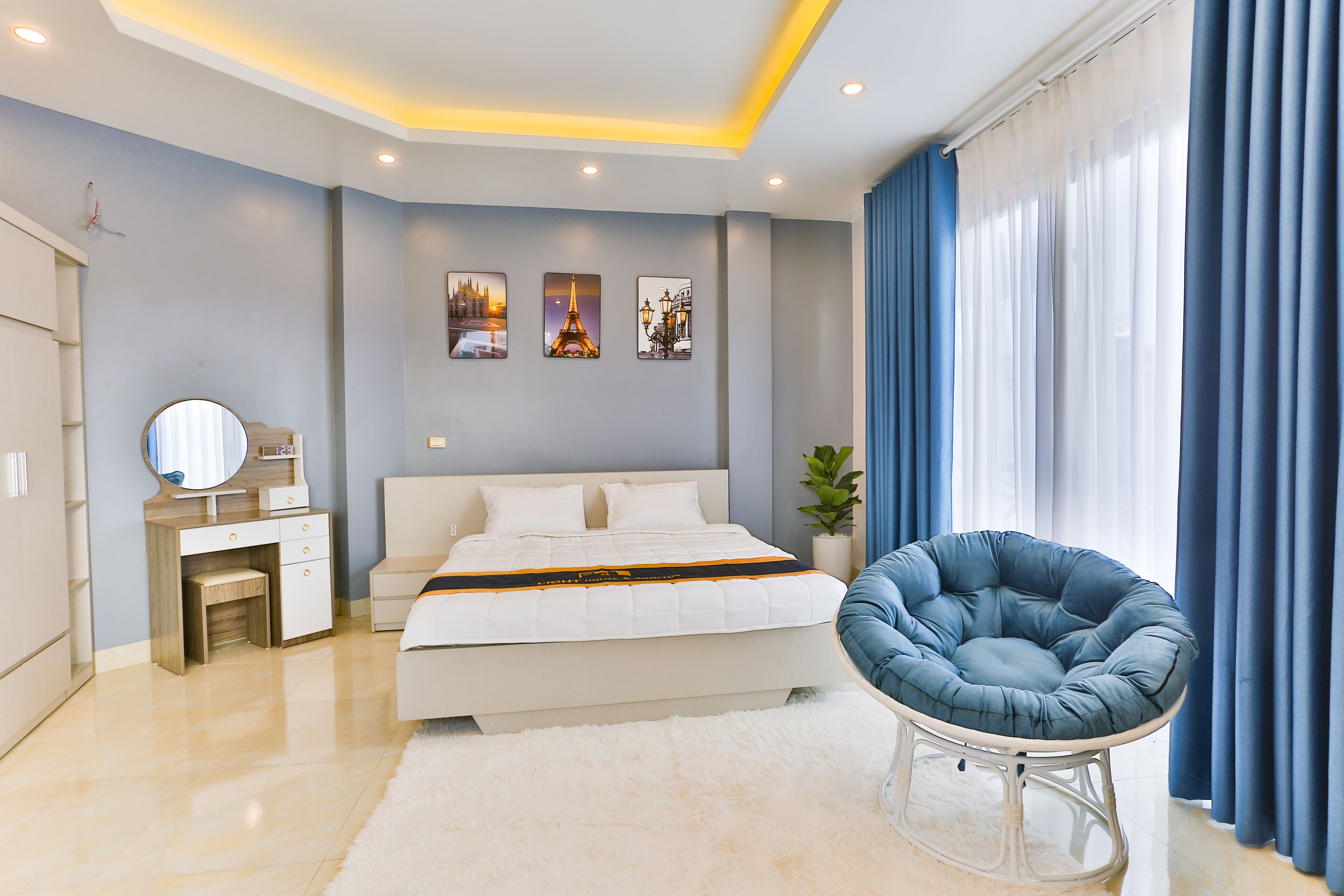 Quarto casal luxo | Vista do quarto