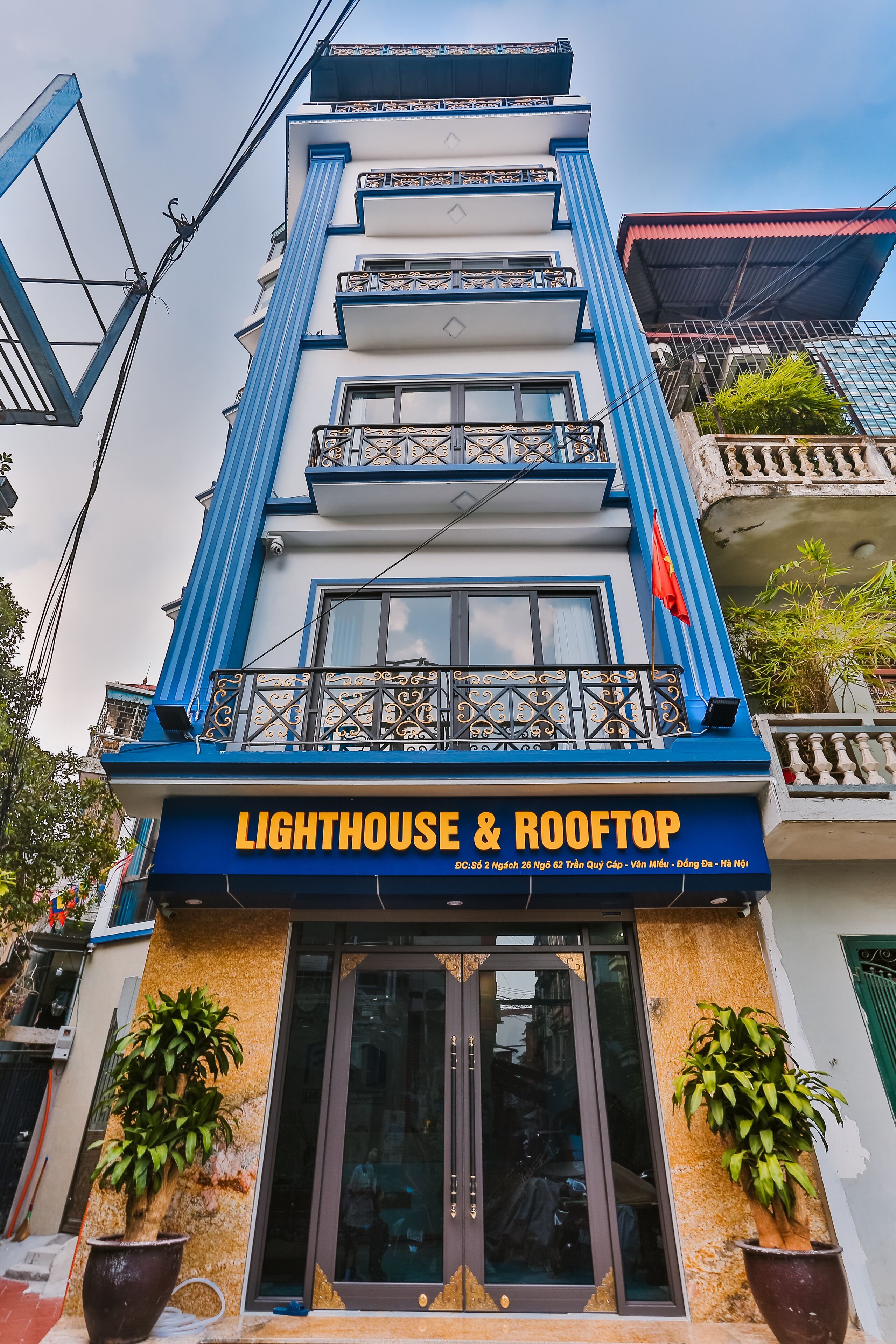 Fachada da propriedade