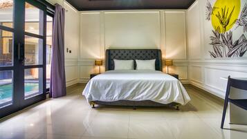 Villa Deluxe | 2 quartos, cofre no quarto, secretária