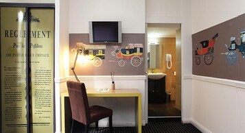 Quarto casal conforto | Roupas de cama premium, frigobar, cofres nos quartos