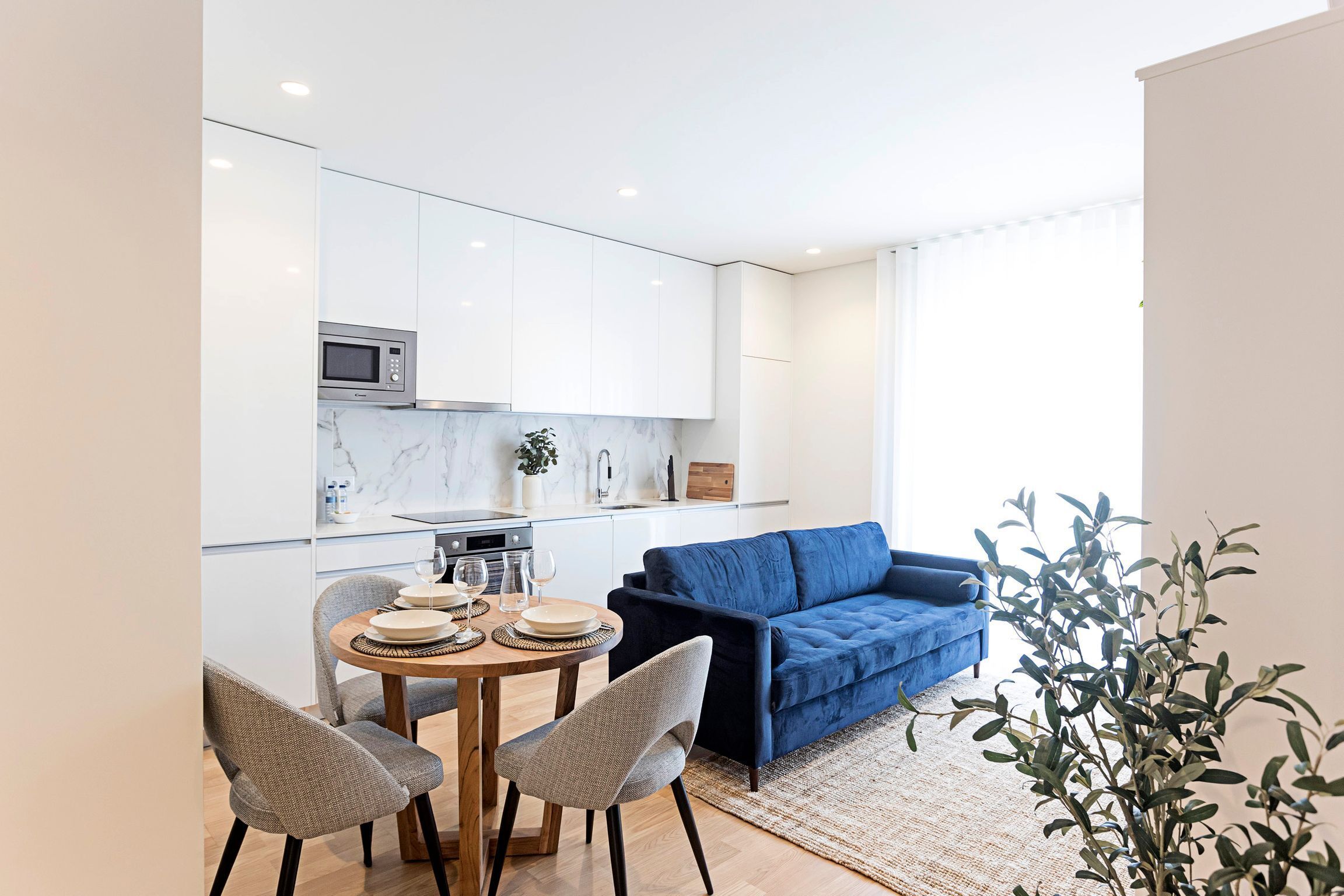 Apartamento urbano (1) | Área de estar | TV de tela plana