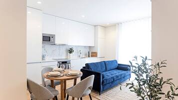 Apartamento urbano (1) | Área de estar | TV de tela plana