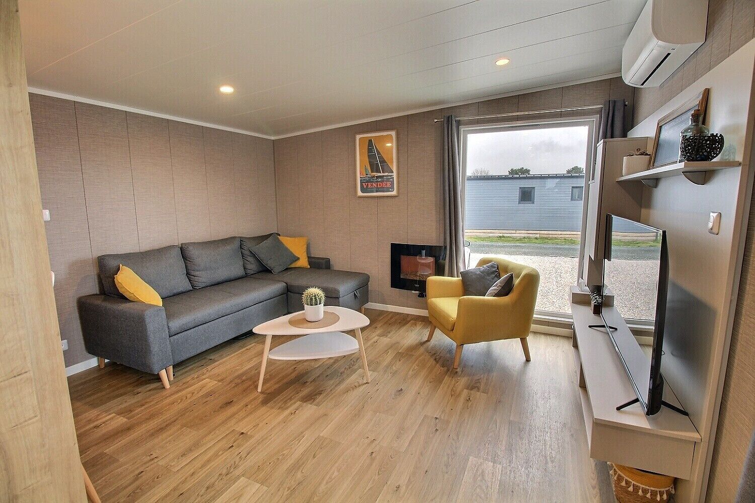 Chalet Avec Clim - Piscine - 4 Adultes  - 2 Enfants - Brem-sur-Mer