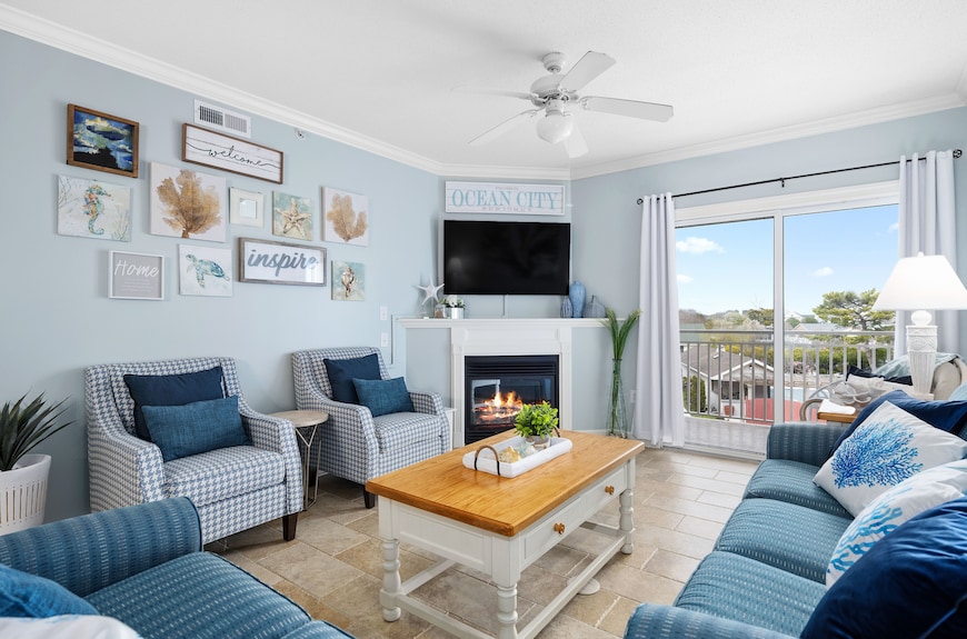 Beachparadise203-downtown Waterfront 3br Luxury Condo With Pool-beach-boardwalk - 오션 시티