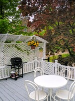 Apartamento Básico, casa de banho anexa (Jacques Cartier) | Vista da varanda