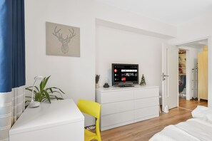 Apartamento Familiar | 1 quarto, Wi-fi grátis, roupa de cama fornecida