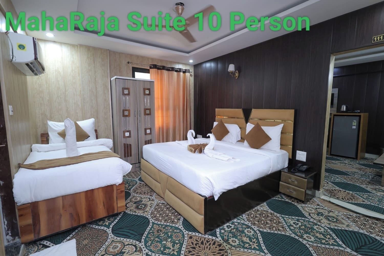 Suite Familiar, várias camas | Roupa de alta qualidade, cofre no quarto, com mobília individualizada 