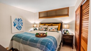 Apartamento em Condomínio Fechado, 1 cama king-size (Kona Reef D17)