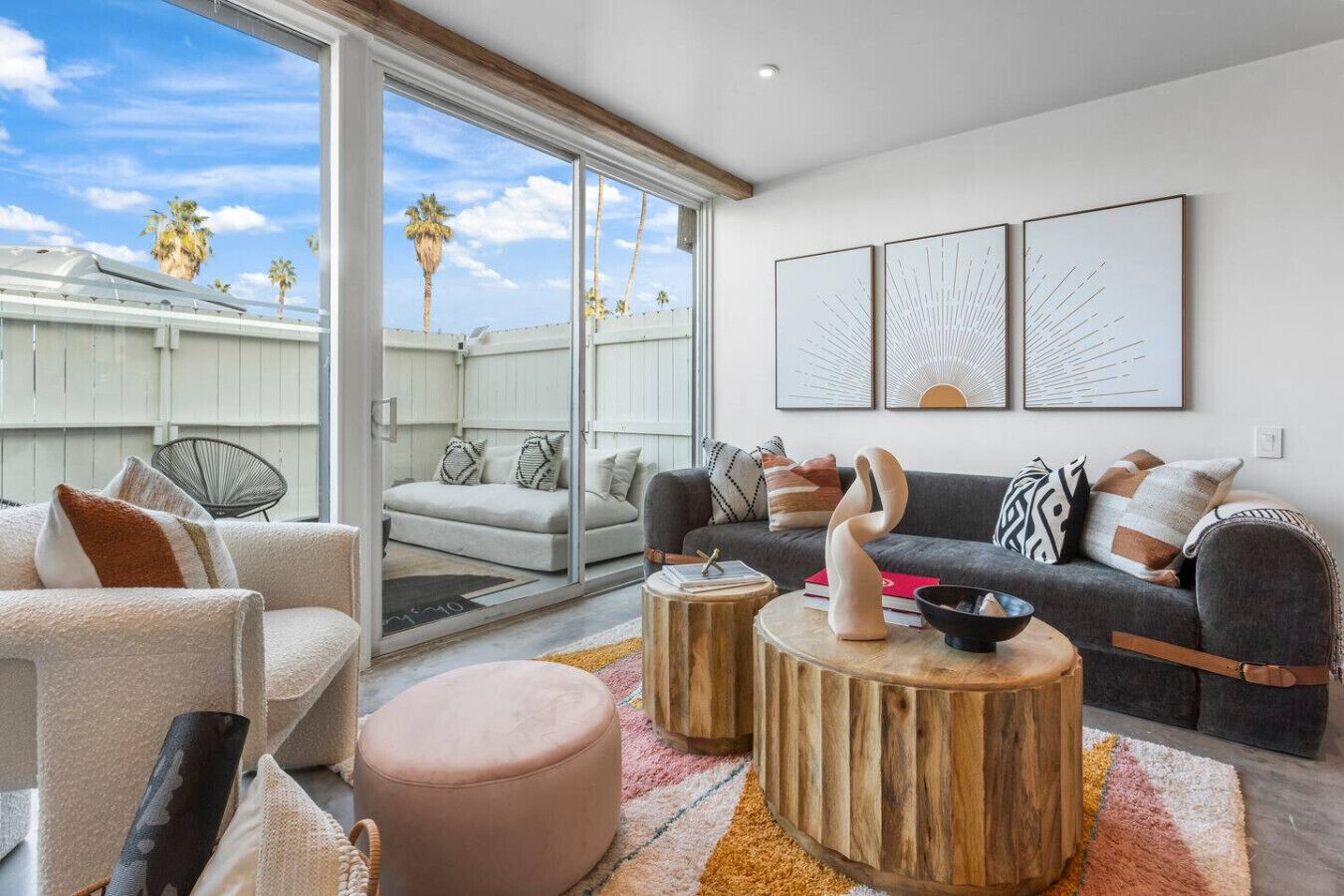 Boho Chic Condo At The Mid-century Ocotillo Lodge - Palm Springs, CA