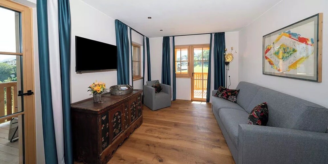 Appartement "Schlosshof Himml" Met Bergzicht, Eigen Terras & Wi-fi - Tiers