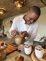 Serviço de café