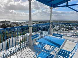 Quarto casal panorâmico | Terraço/pátio