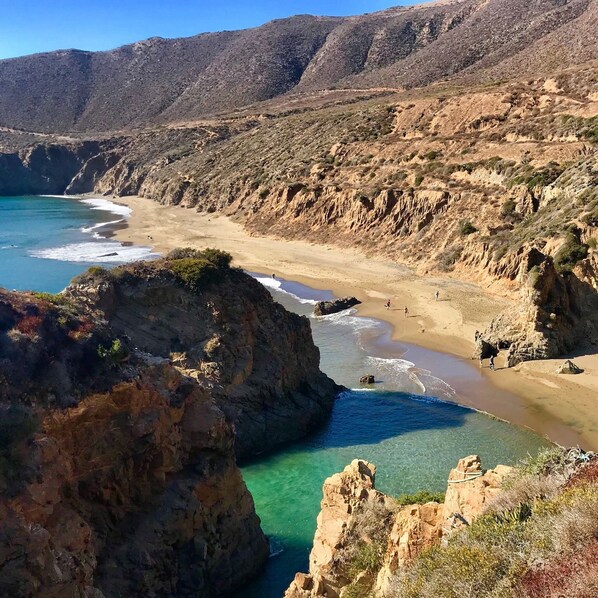 Perto da praia, ioga 