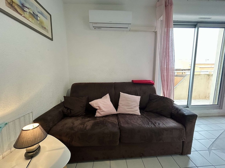 Apartamento Luminoso, 2 Habitaciones, 6 Plazas, Narbonne Playa - Narbona
