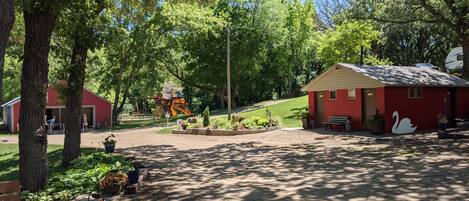 Área de recreio para crianças (ao ar livre)