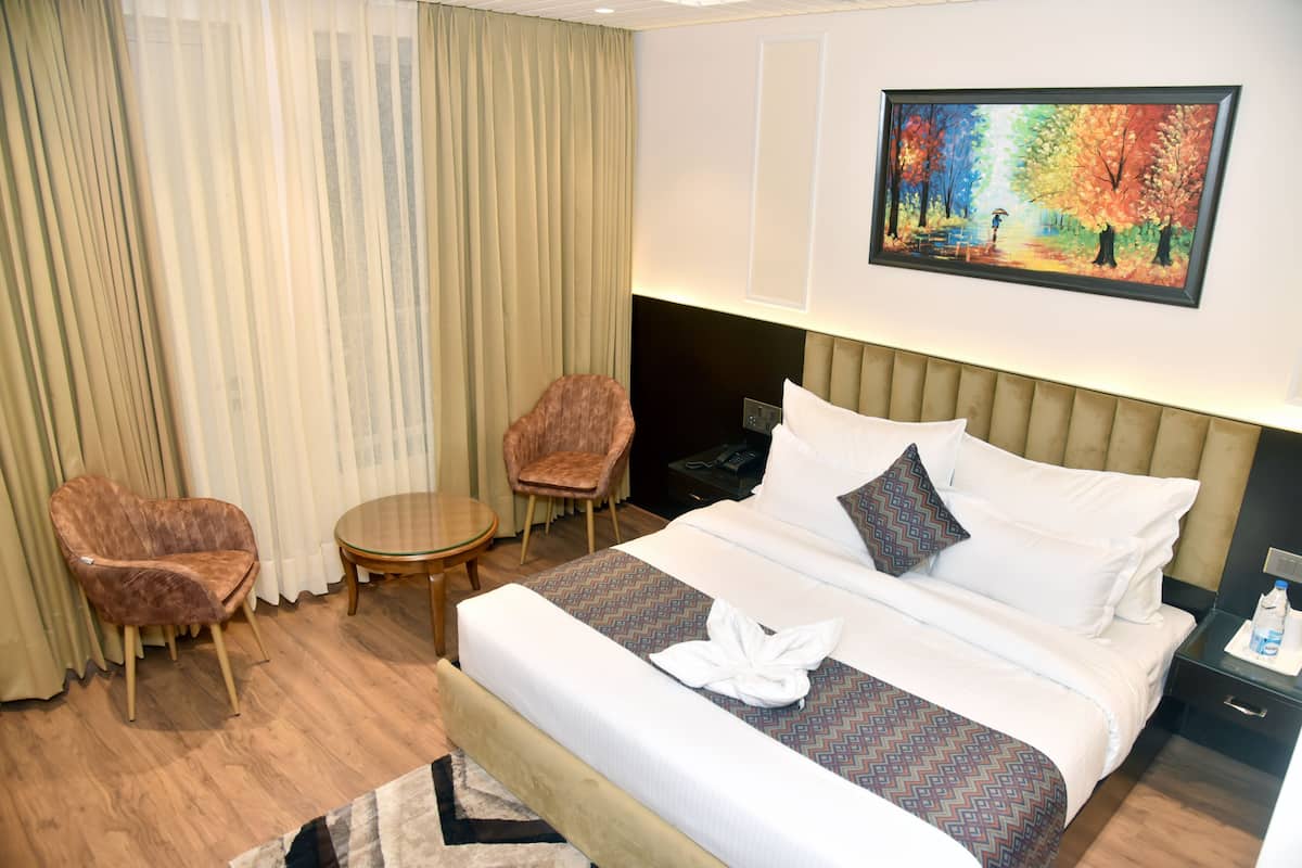 Quarto premium | 1 quarto, escrivaninha, quartos à prova de som