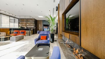 Sala de estar do lobby