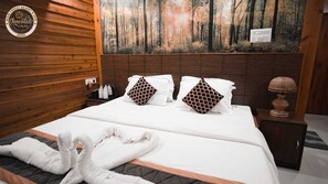 Quarto Deluxe | Roupa de cama fornecida