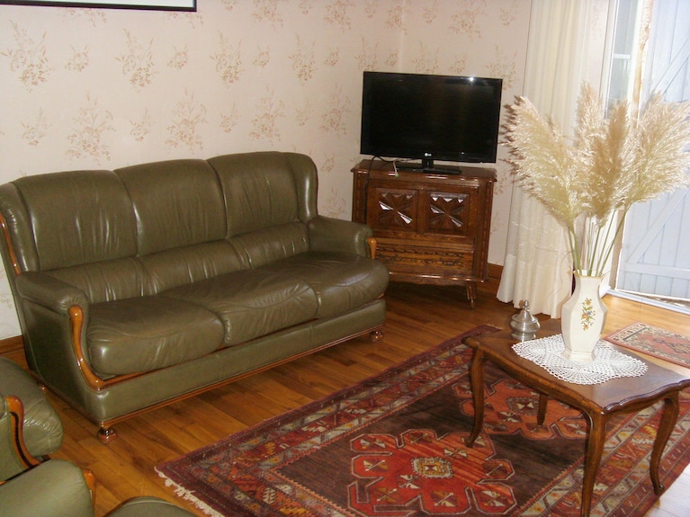 House With Fenced Garden In Village - Lot