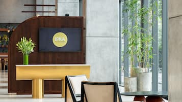 Sala de estar do lobby
