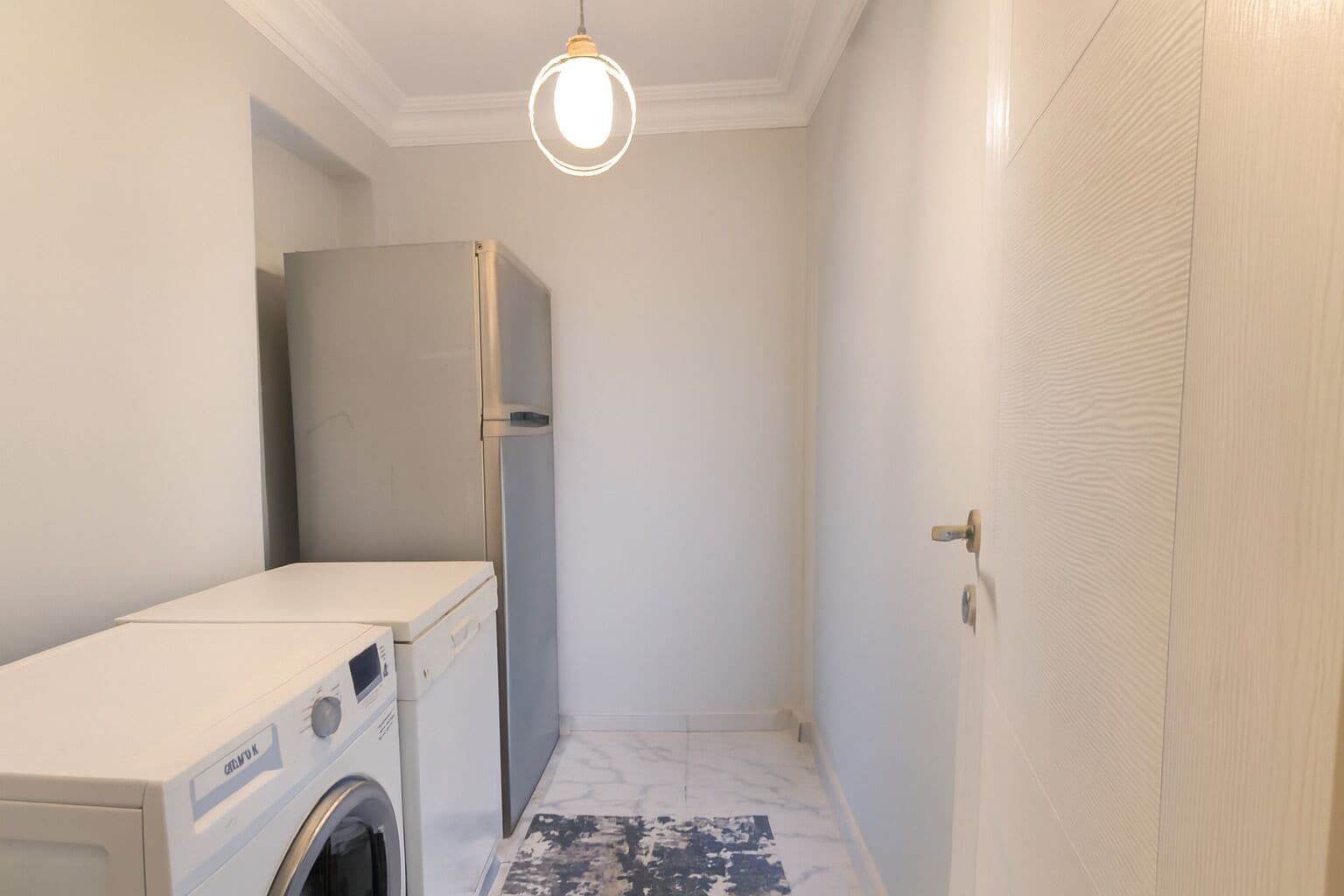 Apartamento, 2 quartos | Cozinha privada | Geladeira, cafeteira/chaleira, chaleira elétrica, produtos de limpeza