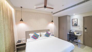 Quarto Executivo | Cofre no quarto, secretária, Wi-fi grátis