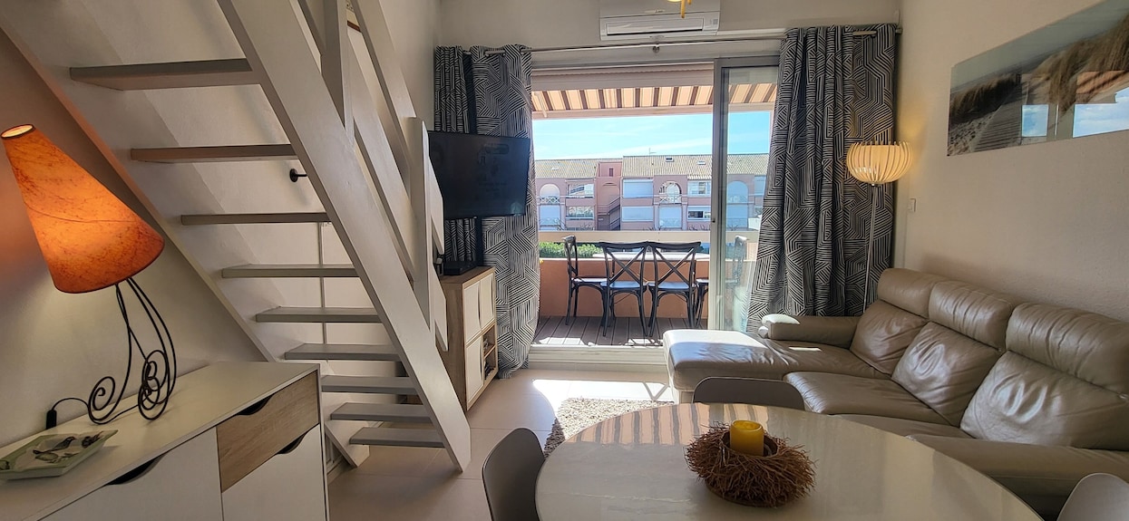 Appartement + Parking 4 Personnes 200 Mètres Plage. - Palavas-les-Flots