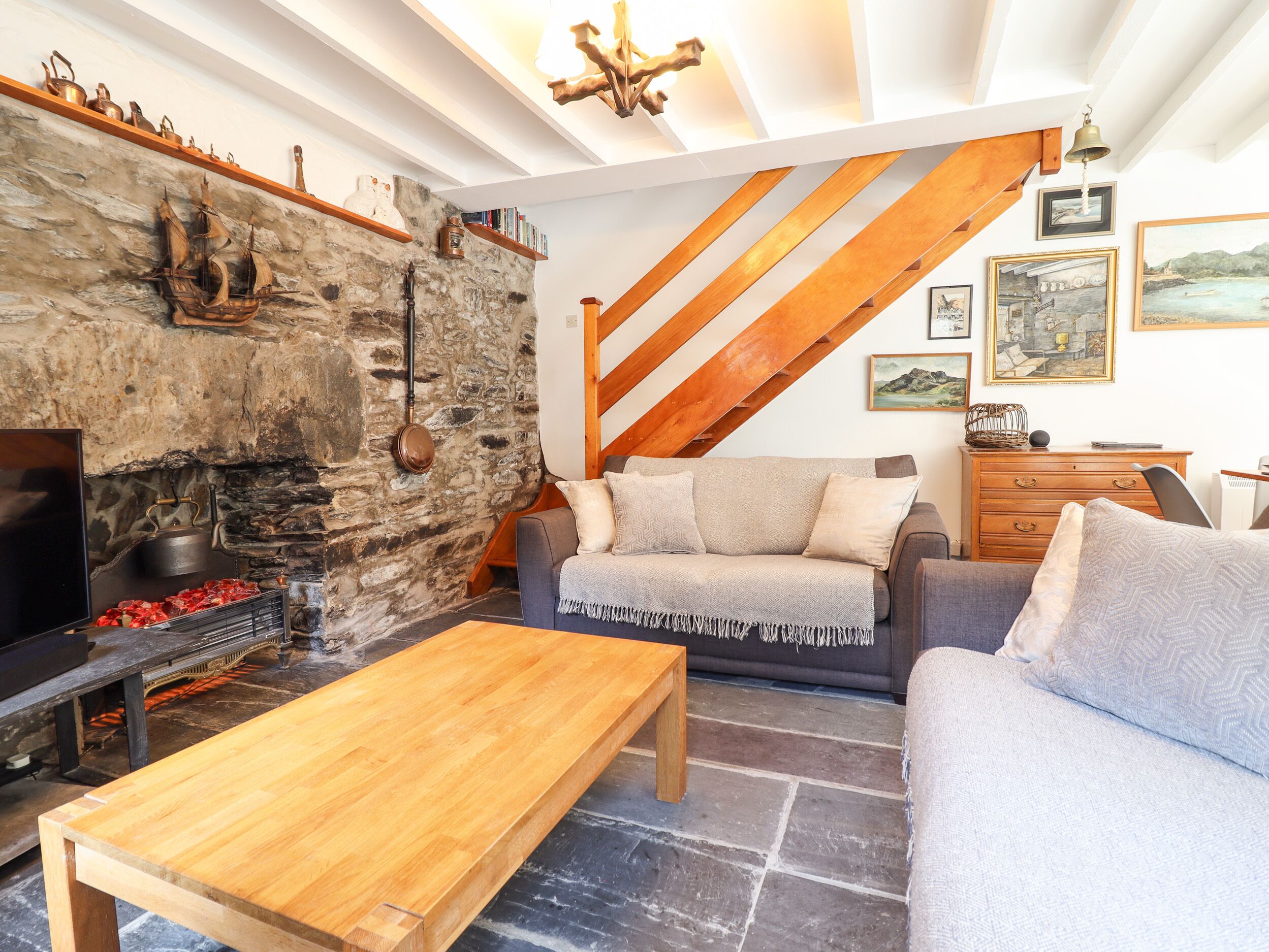 Deu-ddrws, Family Friendly, Character Holiday Cottage In Barmouth - Barmouth