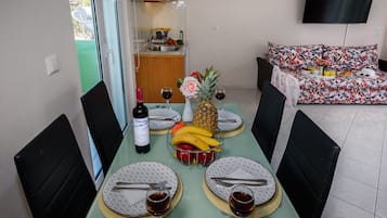 Apartamento Panorâmico em Condomínio Fechado | Sala de jantar