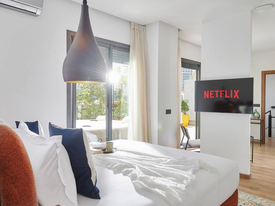 Penthouse Panorâmica | Quartos insonorizados, ferro/tábua de engomar