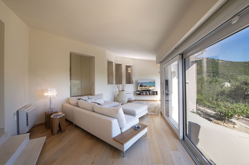 Villa S'ollastu - Luxury Villa With Private Pool, Garden, Sea View, Near Beaches - Domus de Maria