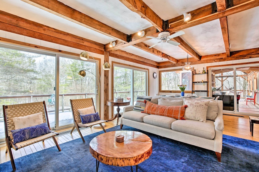 West Cornwall Cabin ~ 4 Mi To Covered Bridge! - Connecticut