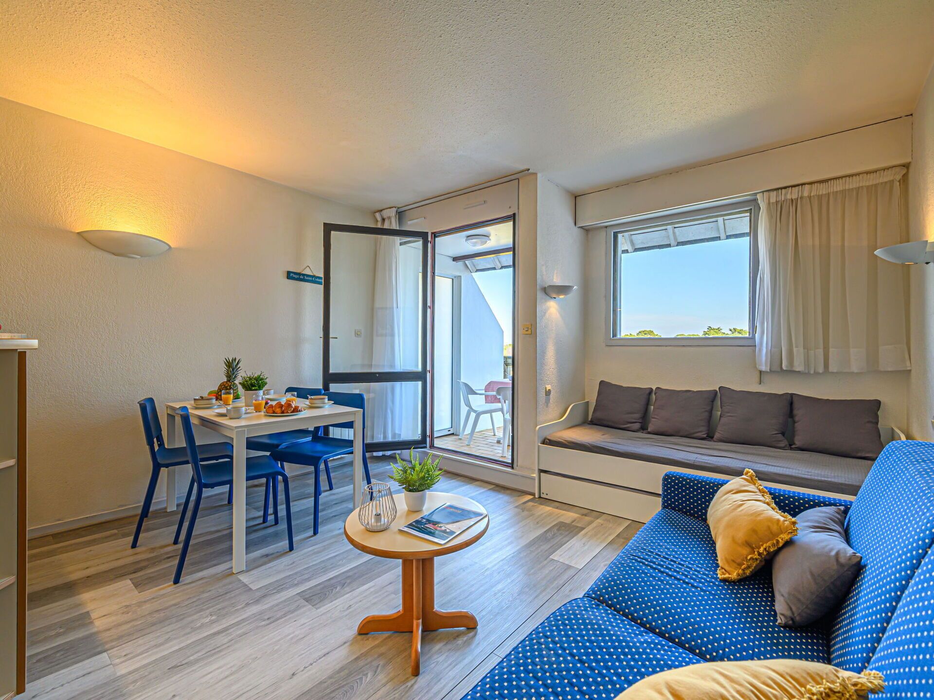 Bel Appartement Pour 4 Personnes Avec Piscine, Wifi, Tv, Balcon Et Animaux Admis - Plage de Saint-Philibert