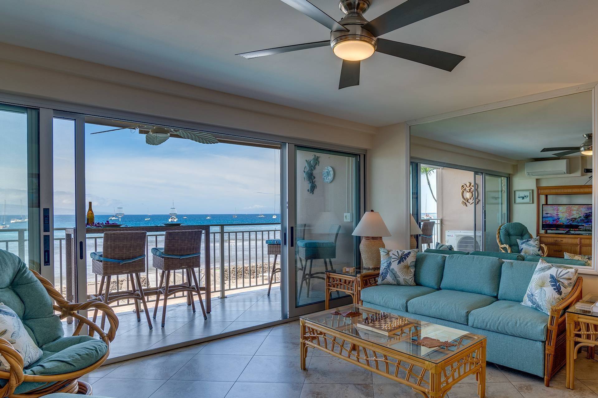 Lahaina Roads 206 - Complete Remodel - Oceanfront - You Can't Beat The View And Location! - Lahaina, HI