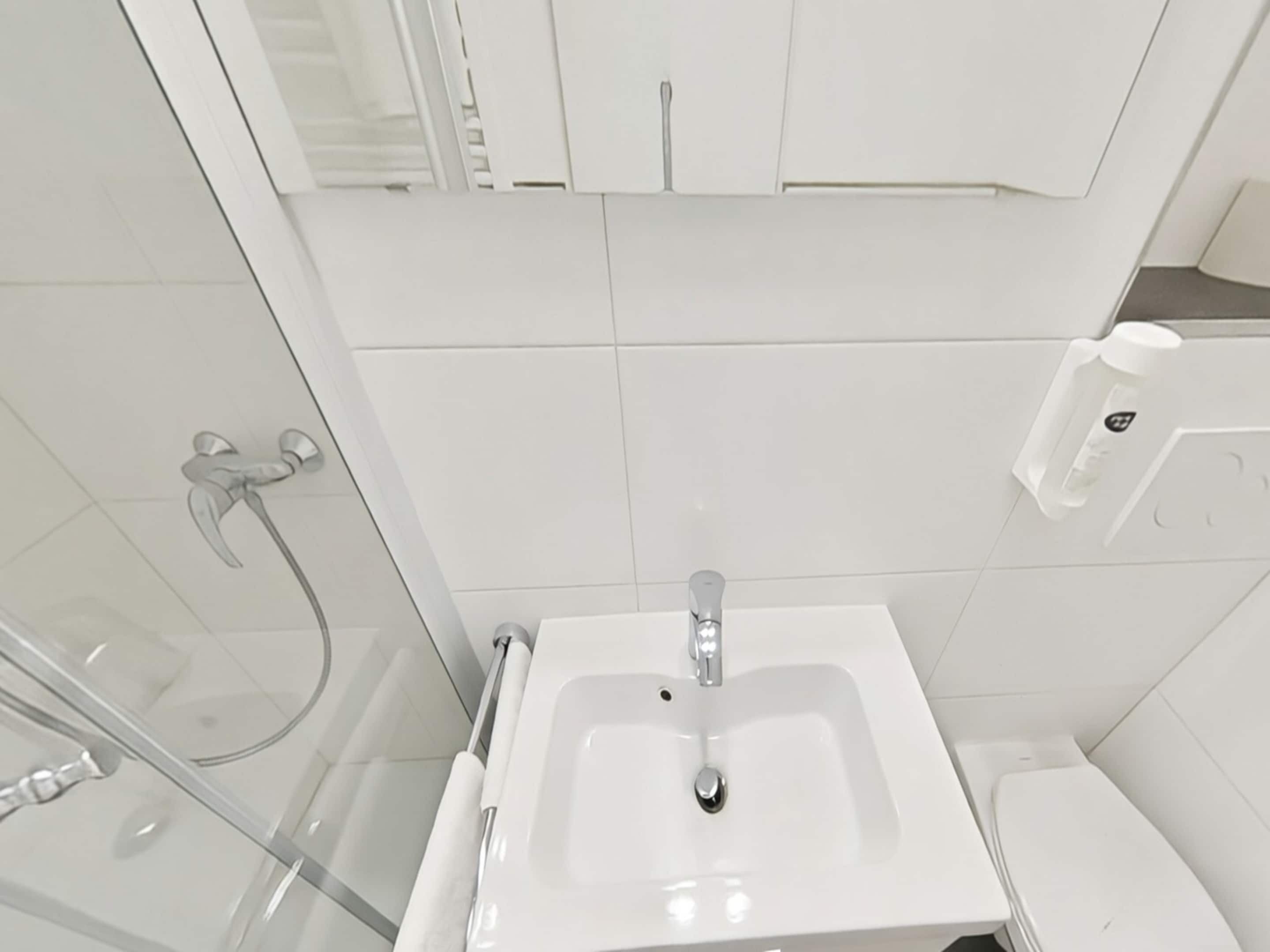 Apartamento | Casa de banho | Toalhas fornecidas 