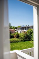 Quarto casal luxo | Terraço/pátio