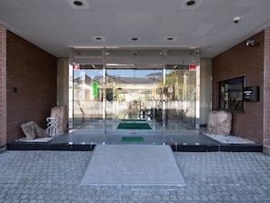 Entrada do alojamento